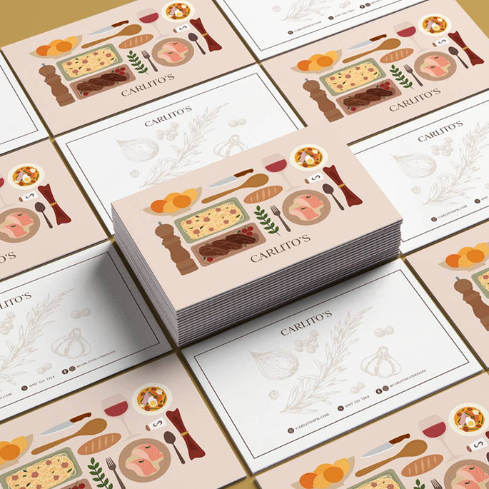 Note Card – Carlito's Catering