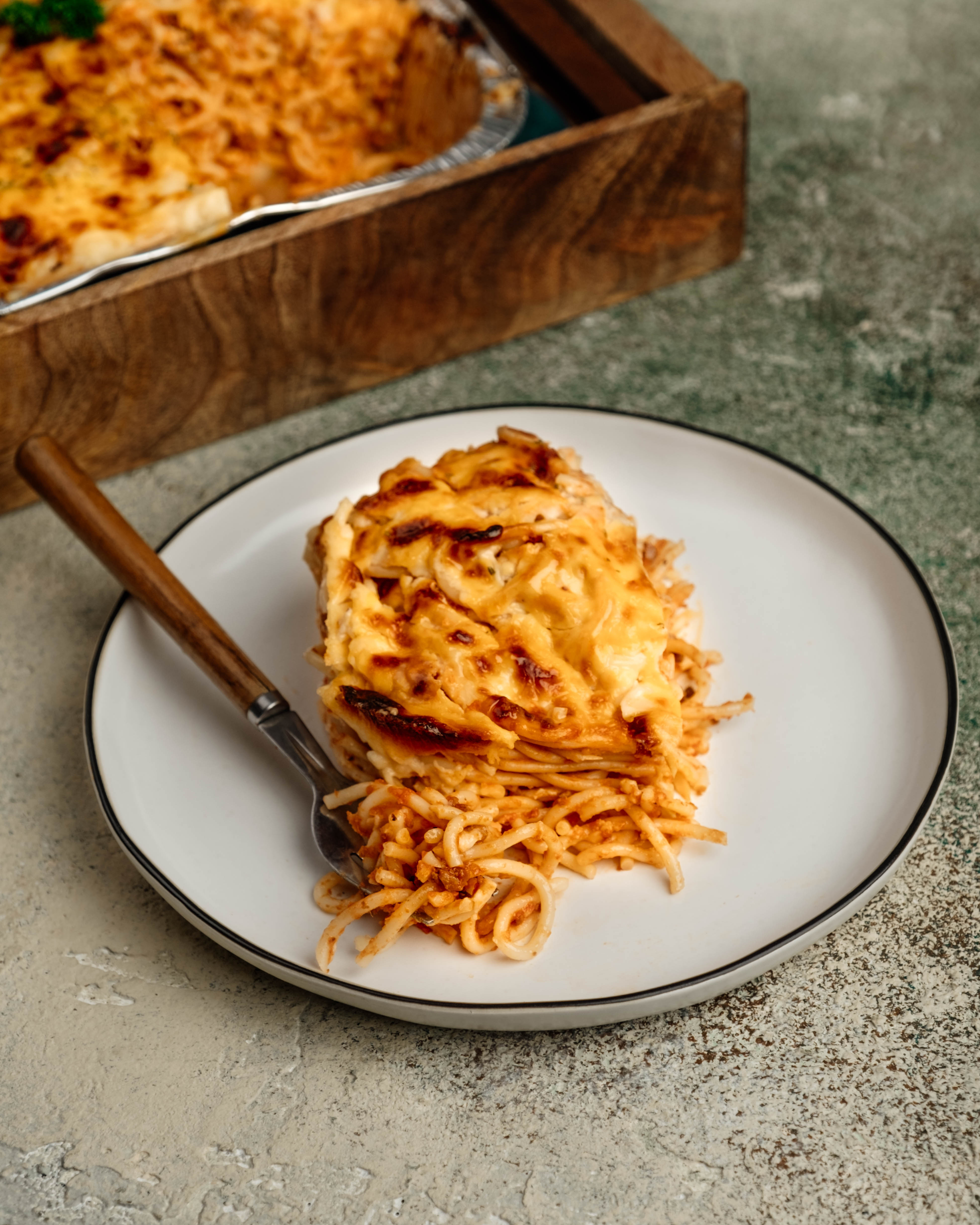Baked Spaghetti – Carlito's Catering